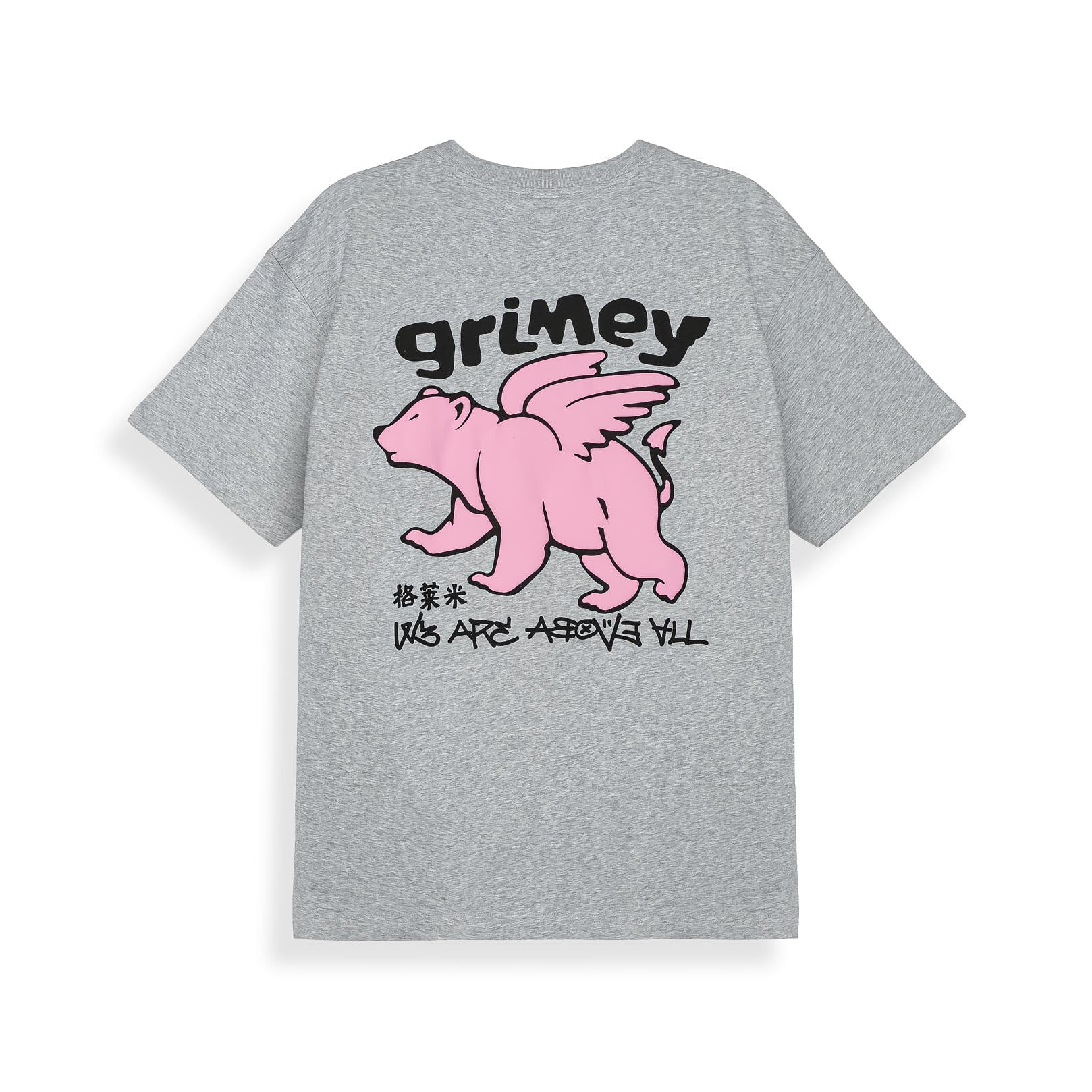 Concreat Jungle We Are Above All Regular Sport Gray T-shirt – Grimey