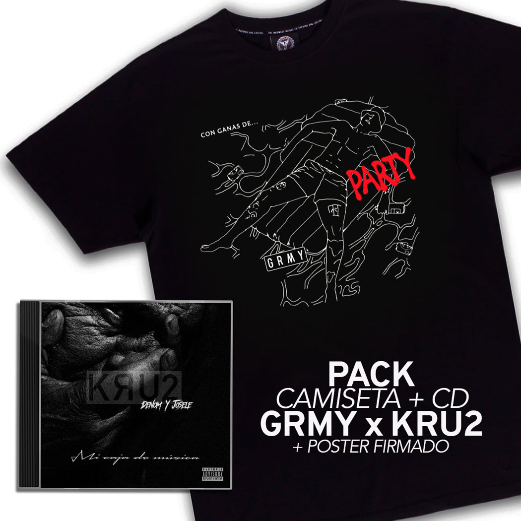 PRE-VENTA | KRU2 (DENOM y JOSELE) – MI CAJA DE MÚSICA CD + CAMISETA ...