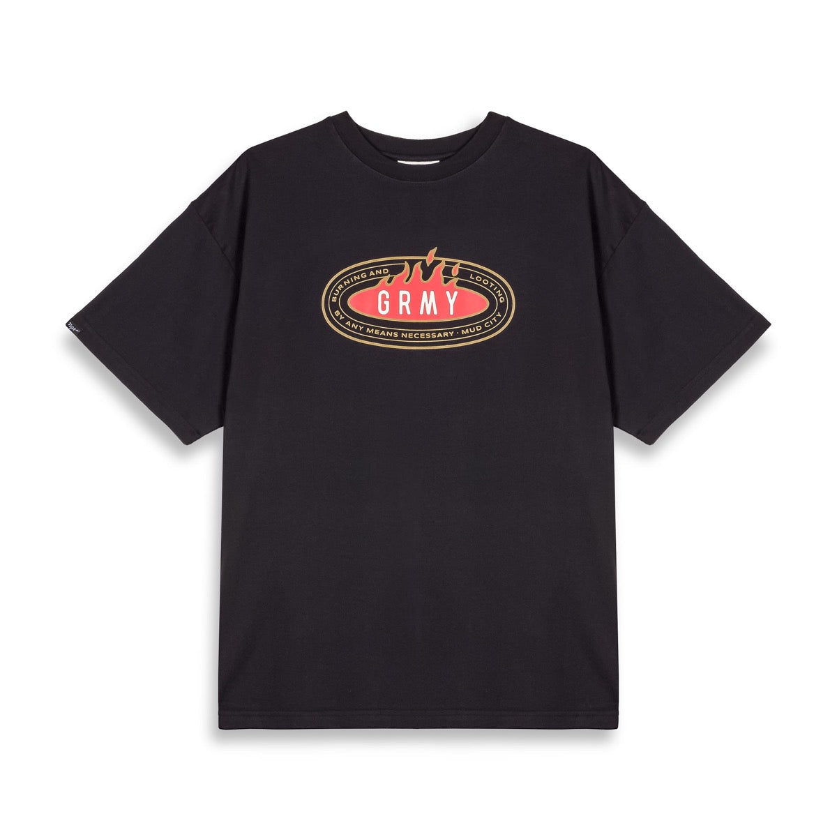 camiseta Grimey Voodoo Child The Slight Return Oversized Tee Black Black