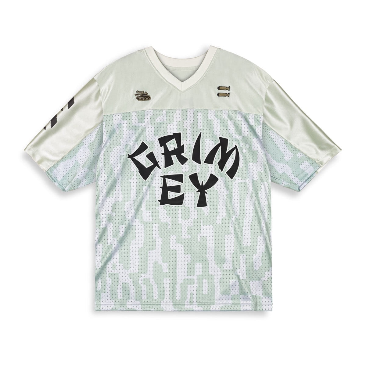 Camiseta GRIMEY LUCKY DRAGON MESH FOOTBALL JERSEY WHITE | SS24 WHITE ...