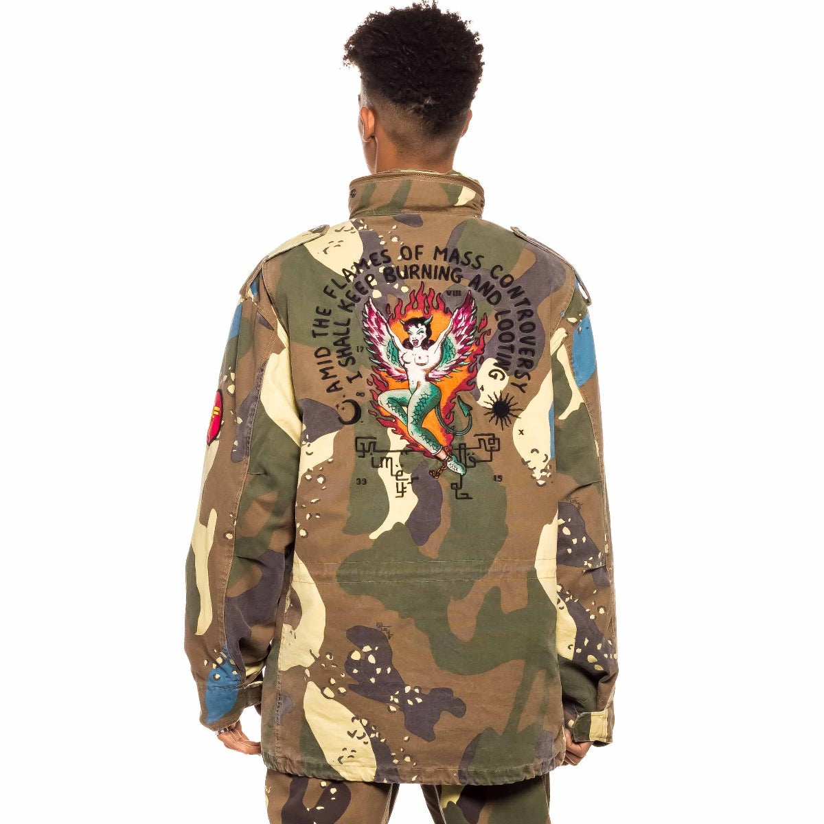 Chaqueta Grimey GLORIFIED Field - Camo | Spring 22