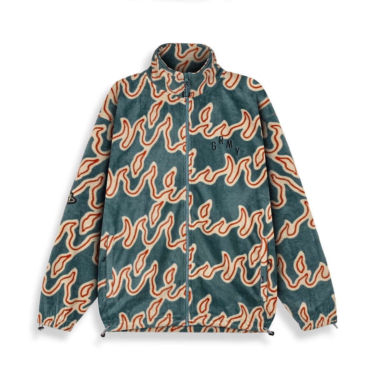 Chaqueta Grimey Voodoo Child Polar Fleece Jacket Light Blue Light Blue