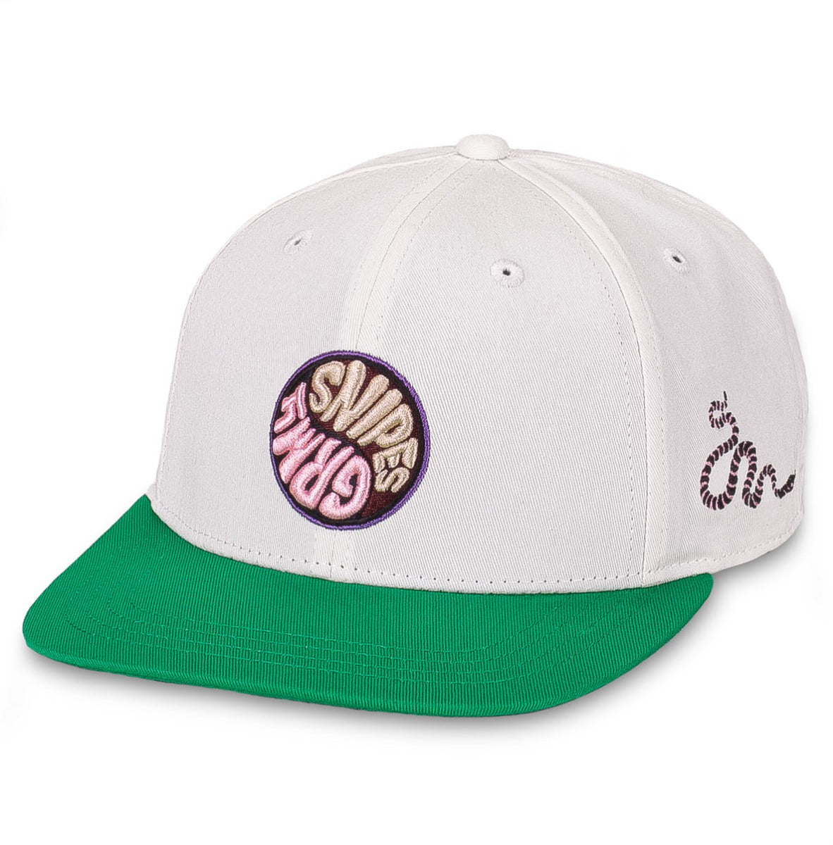 Grimey "SNIPES X GRIMEY TRUE ROOTS" Snapback - White